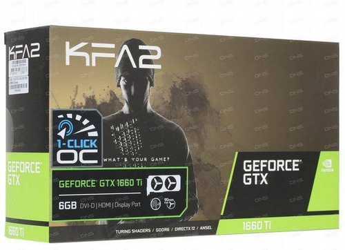 Видеокарта GTX 1660 Ti
