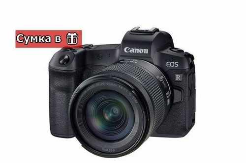 Зеркальный фотоаппарат canon EOS R Kit новый