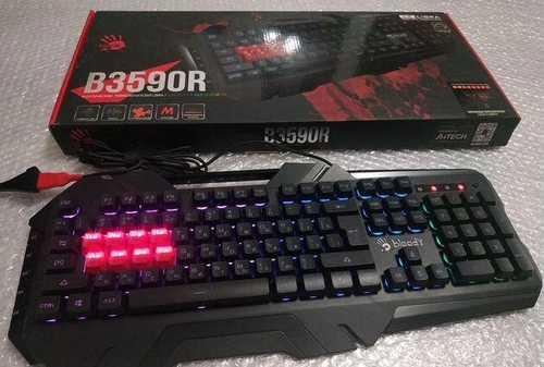 Игровая RGB клавиатура Bloody B3590R black