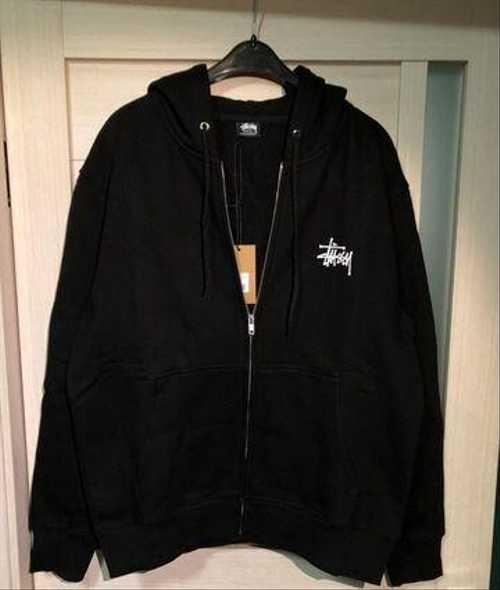 Толстовка Stussy Basic Zip Hoodie