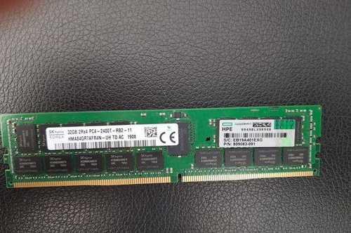 Модуль памяти HPE 32 GB 2Rx4 PC4 -2400R-RB2-11