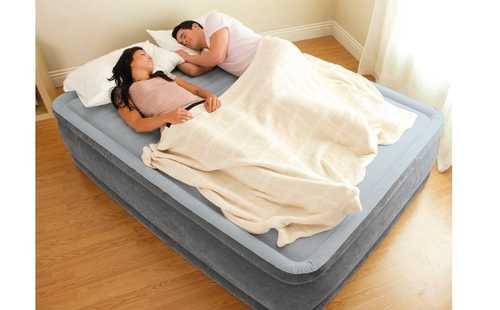 2х спальная надувная кровать Intex Dura-Beam