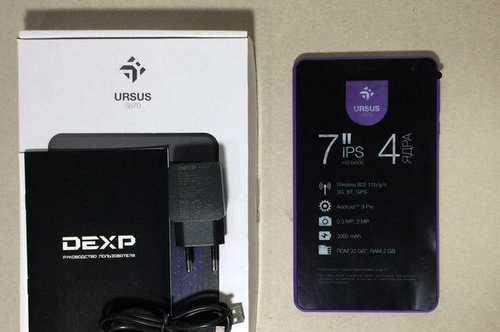 Планшет Dexp Ursus S670 MIX 2/32 гб 3G (2020 г)