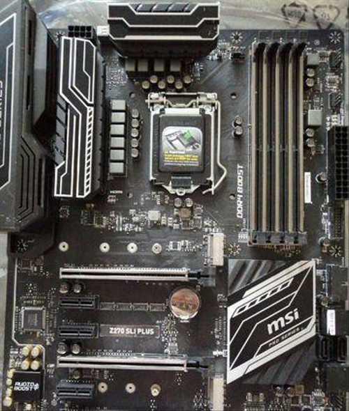 Материнская плата MSI Z270 SLI Plus