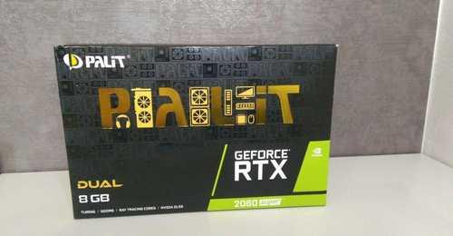 Коробка от видеокарты Palit RTX 2060 super
