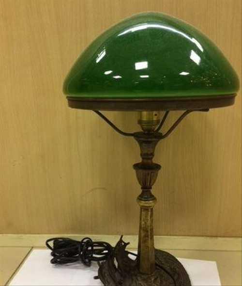 Настольная зеленая лампа | Festima.Ru - Мониторинг объявлений