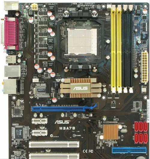 Asus M3A78 AM2+ AM3 AMD 770 ATX 4DDR2