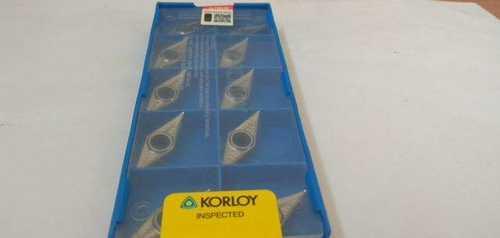Пластины токарные korloy (vcgt160404-AK H01)