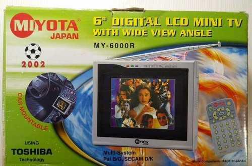 LCD -телевизор Miyota MY-6000R, Япония