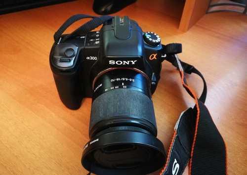 Зеркалка sony alfa dslr-A300