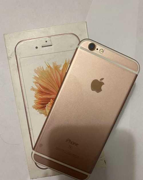 Телефон iPhone 6S (Rose Gold, 16 GB)