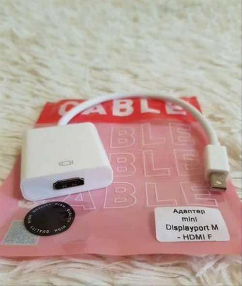 Адаптер Mini DisplayPort М to hdmi