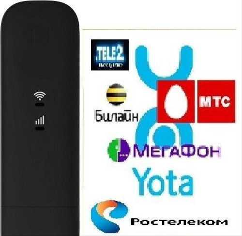 4G\LTE USB Модем с wifi ZTE MF79 (все сим)