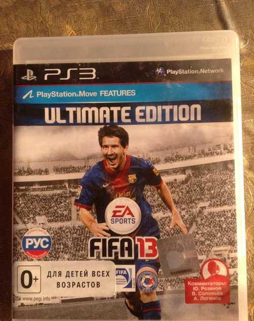 Продаю игру для PS 3 fifa 2013 и 2014