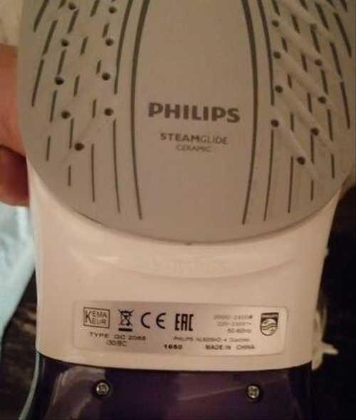 Беспроводной утюг philips NL9206AD