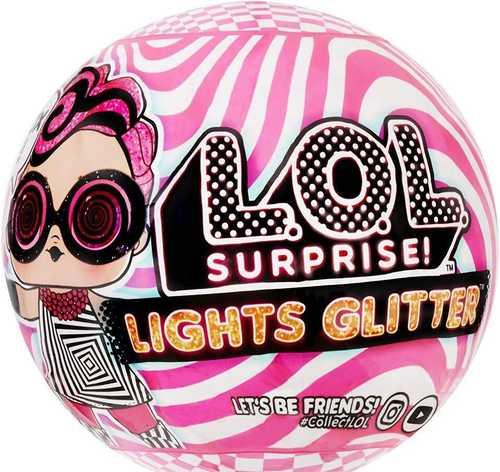 L.O.L. Surprise Lights Glitter Doll оригинал