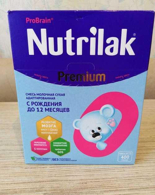 Продам смесь Nutrilak Premium, с рождения до 12 ме