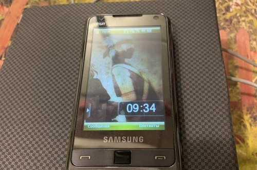Мобильный телефон Samsung i900 белый бу
