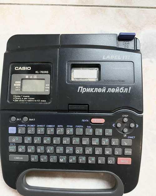 Принтер для печати этикеток Casio KL-760RS