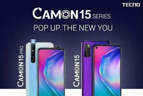 Дисплей Tecno Camon 15 (с заменой)