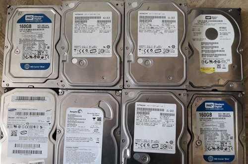 Жесткие диски HDD 3.5 120 - 160 Гб в идеале