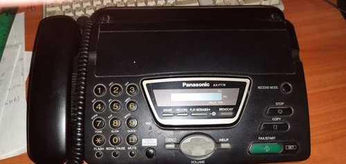 Телефон-факс Panasonic KX-FT76, б/у