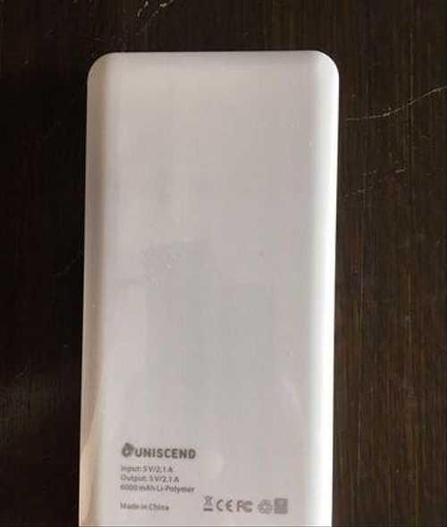 Универсальный, внешний аккумулятор Uniscend Tablet