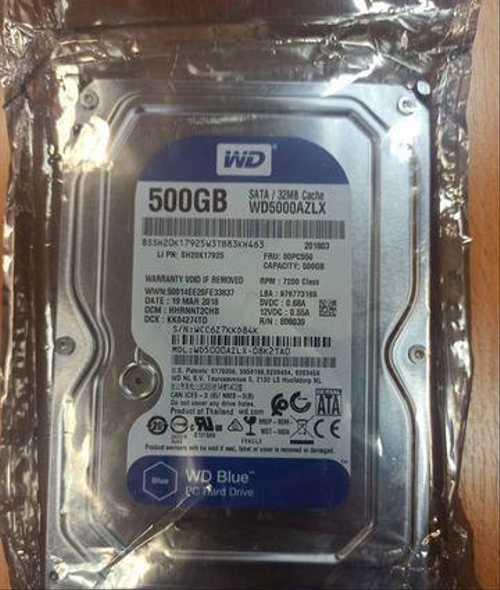 Жесткий диск 500gb