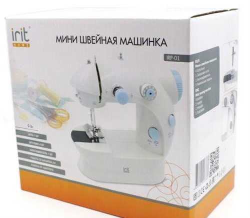 Мини швейная машинка irit home irp-01