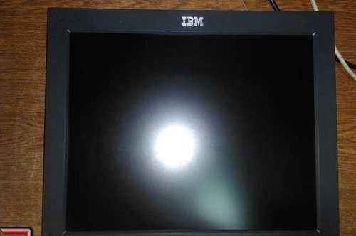 Монитор с дефектом ЖК 17" 5:4 IBM 6734 черный, без