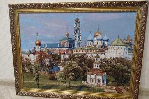 Картина гобелен Свято-Троицкая Сергиева Лавра