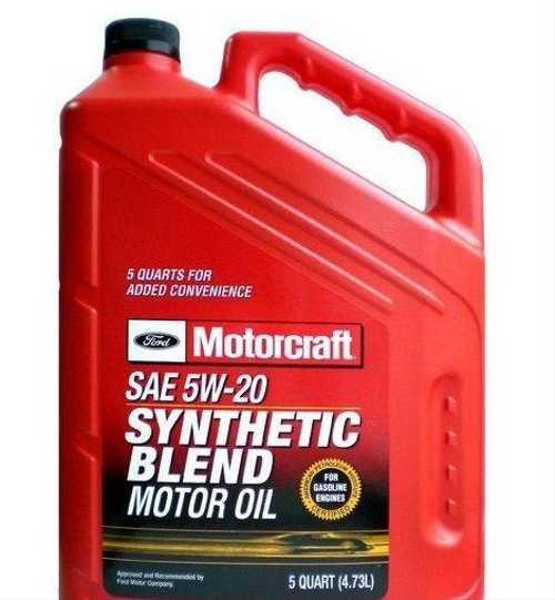Масло Ford Motorcraft Synthetic Blend 5W-20 (4,73л