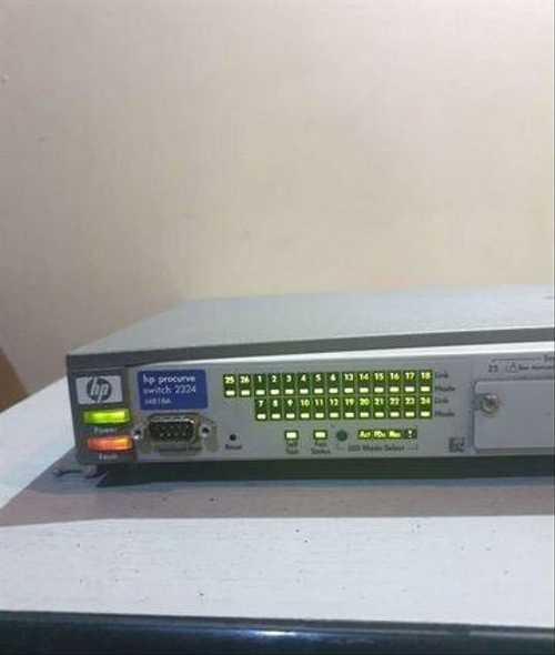 Коммутатор HP 2324 procurve switch