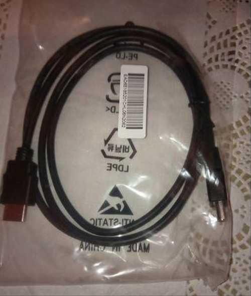 Новый фирменный кабель hdmi