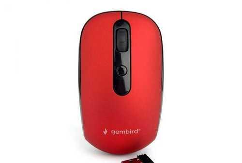 Мыши беспроводные Gembird musw-355-R красные