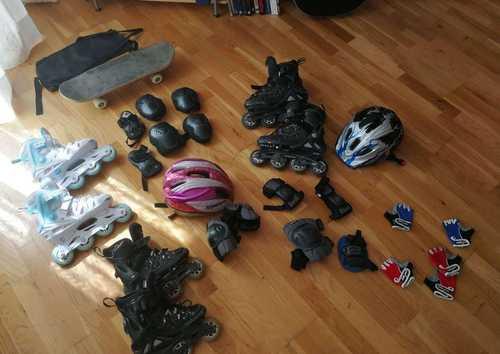 Ролики K2 шлемы роликовые коньки скейт