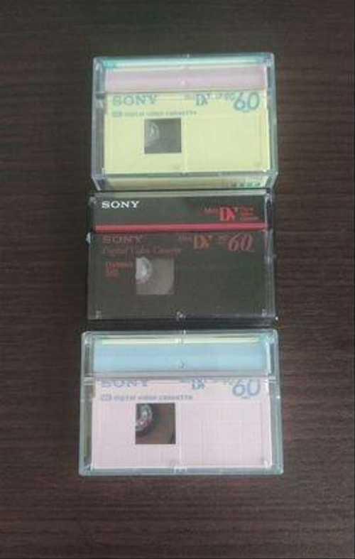 Видеокассеты mini DV sony