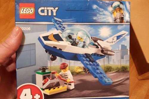 Lego city 60206 Патрульный самолет