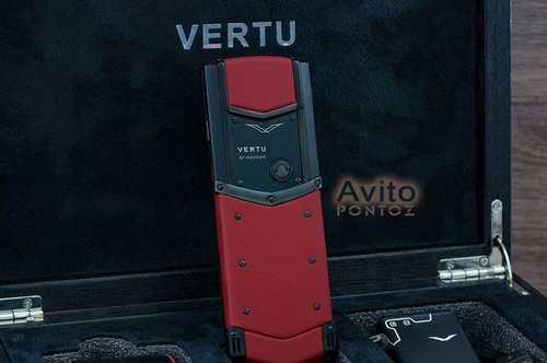 Vertu Signature S Design красная кожа
