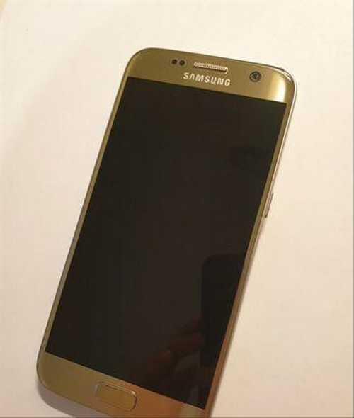 Телефон samsung на запчасти galaxy s7 gold 32gb