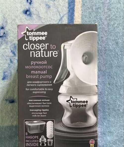 Молокоотсос ручной tommee tippee