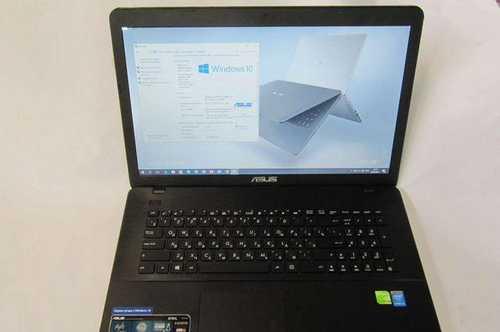 Asus x751l корпус, петли, матрица, батарея