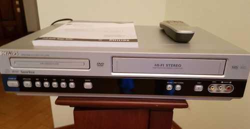 Комби DVD+Видеомагнитофон Philips DVD755VR/14