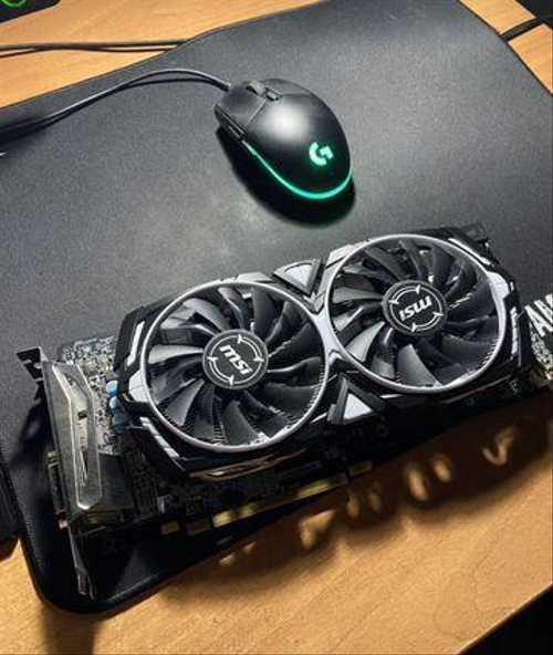 Видеокарта rx580 4gb