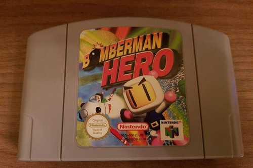 Bomberman Hero (Картридж для Nintendo 64, PAL)