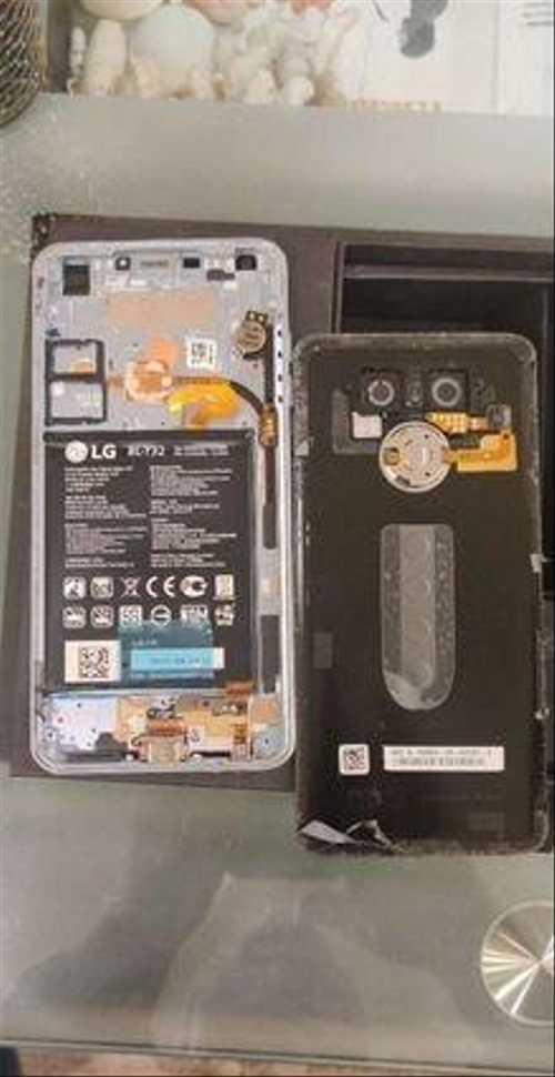 Телефон lg G6 запчасти и коробка