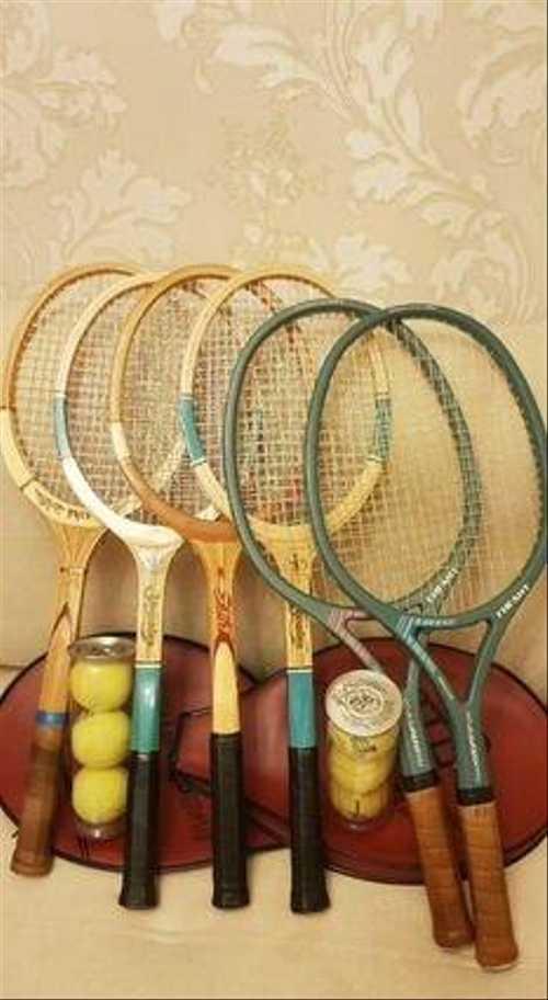 Теннисные ракетки СССР (новые). Цена за все