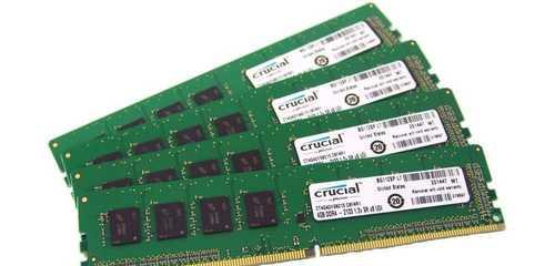 Оперативная память DDR4 Crucial 4 GB