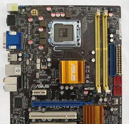 Сокет 775 asus p5qpl vm epu