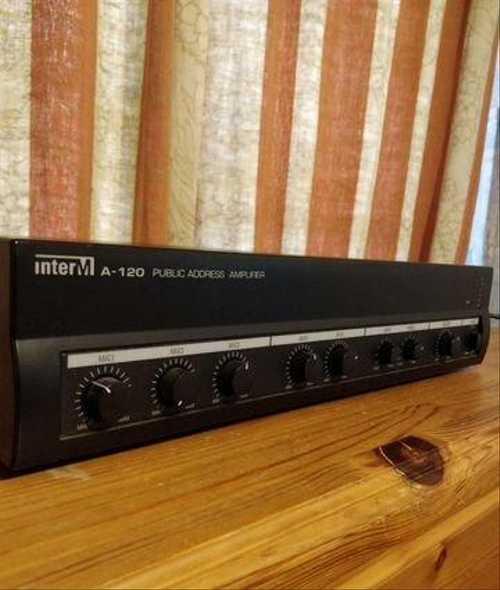 Усилитель Inter-M A-120 Public Address Amplifier